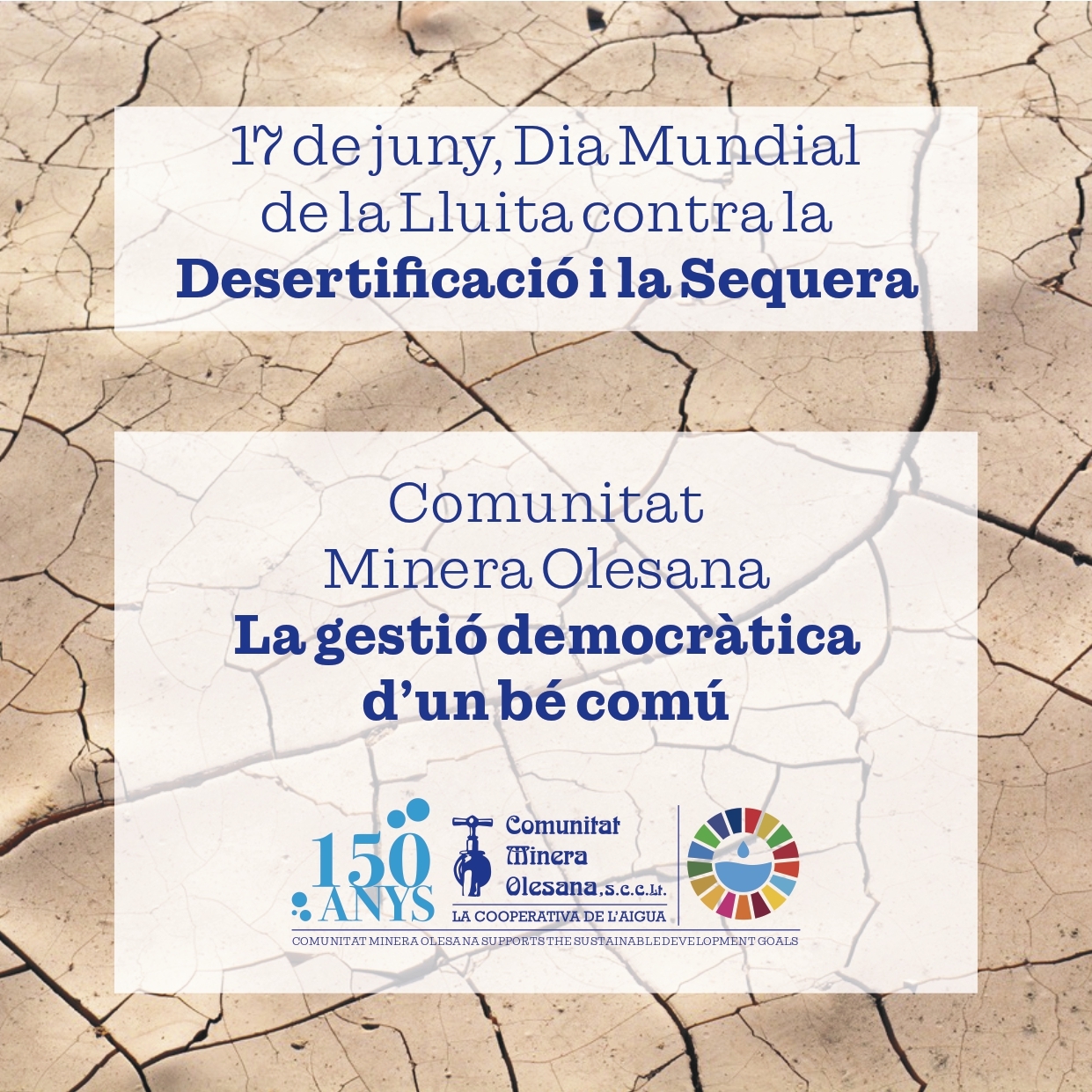 Dia Mundial de la Lluita Contra la Desertificació i la Se...